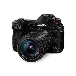 Panasonic LUMIX G9 Mirrorless Camera, Micro Four Thirds, 20.3 Megapixels Plus 80 Megapixel, High-Resolution Mode with LUMIX G Vario 12-60mm F3.5-5.6 Lens (DC-G9MK) , Black