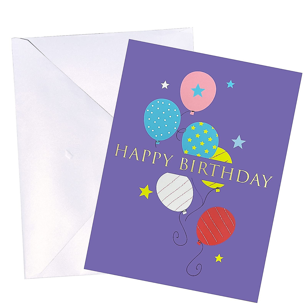 WRAPAHOLIC Pop Up Birthday Card - 3D Popup Card Glitter Rainbow Unicorn - 5.9 Inch x 7.9 Inch