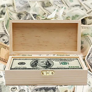 Wooden Lockable Currency Tray, Single Row Currency Tray, Cash Organizer Money Storage Box, Money Organizer for Cash (Wood Color)