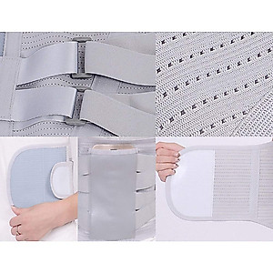 LSRRYD Premium Double Pull Back Pain Relief Support Lower Back Lumbar Support Belt Brace for Pain Relief and Injury Prevention (Color : Black)