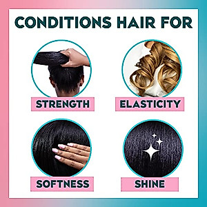 OGX Renewing + Argan Oil of Morocco Conditioner Refill Pouch for Strong Healthy-Looking Hair, 36 Fl Oz