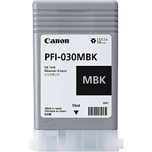 Canon PFI-030 Pigment Ink Tank Kit for Select imagePROGRAF PRO Series, Includes Matte Black/Black/Magenta/Cyan/Yellow