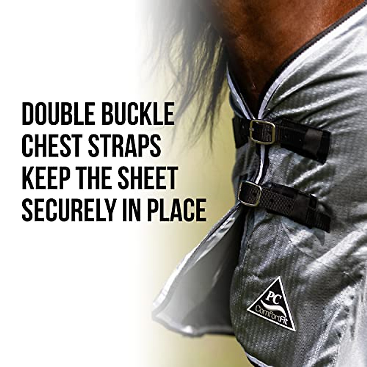 Professional's Choice Comfort Fit Fly Sheet Charcoal 69