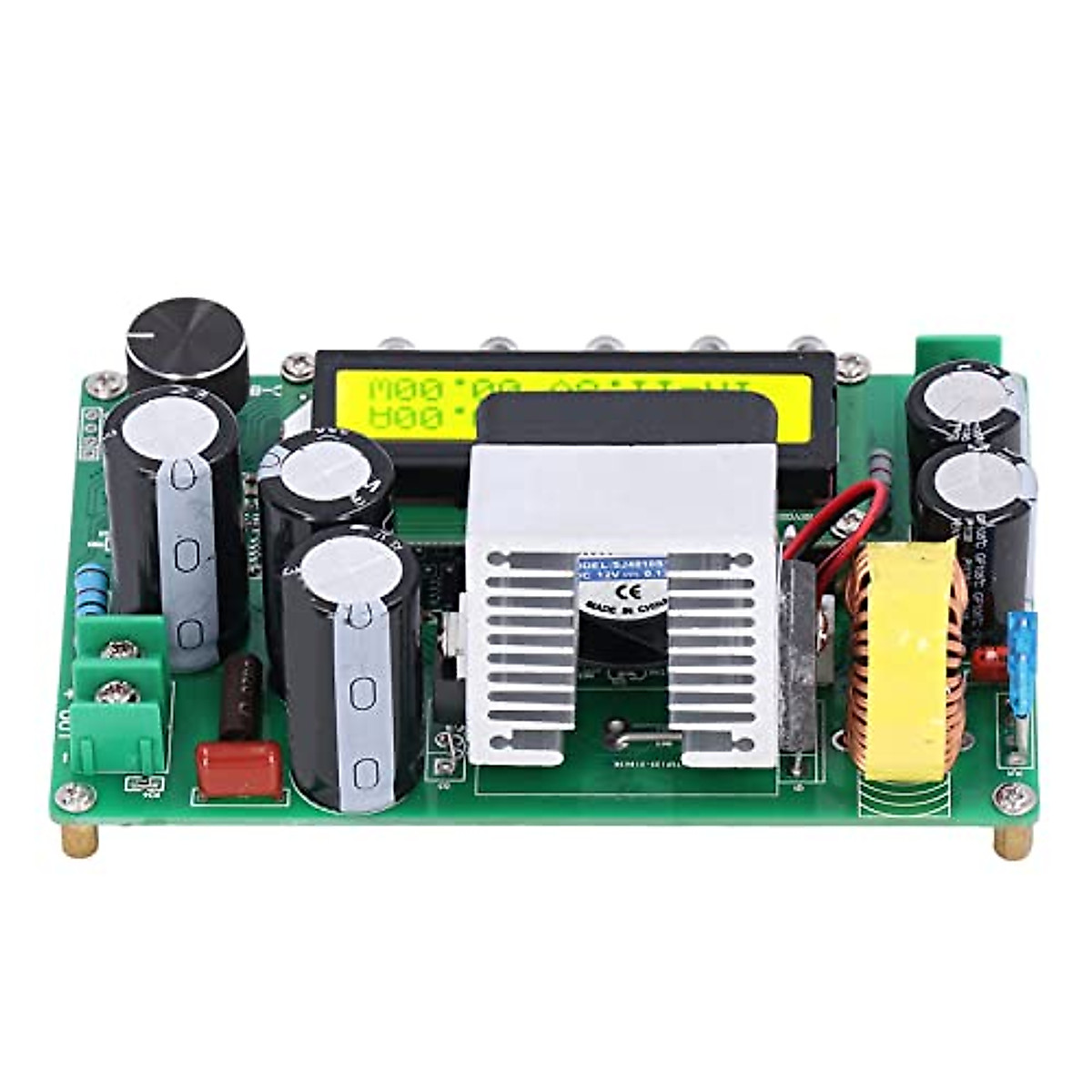 Digital Booster Module, LCD Display Protection Modules Simple Wiring Solar MPPT Charging Cooling Fan Design with Communication for Automation Equipments