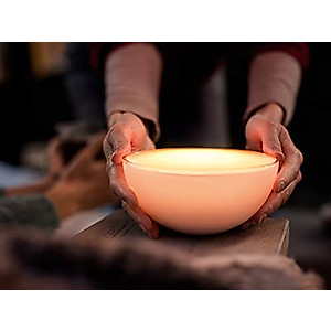 PHILIPS Hue Go White and Color Portable Dimmable LED Smart Light Table Lamp (Requires Hue Hub, Works with Alexa, HomeKit and Google Assistant), White