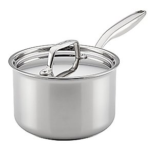 Breville Thermal Pro Clad Stainless Steel 3-Quart Covered Saucepan