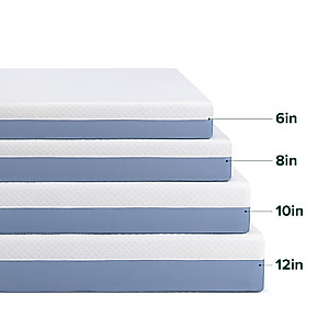 ZINUS 6 Inch Cooling Essential Memory Foam Mattress [New Version], Full, Fiberglass Free, Medium Feel, Cooling Airflow Memory Foam, Certified Safe Foams & Fabric, Mattress in A Box