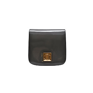 La Regale Women's Patent Crossbody Sand