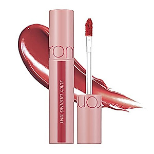 rom&nd Juicy Lasting Tint 24 PEELING ANGDOO, Vivid color, & Glossy Finish, Long-lasting, MLBB, moisturizing, Highly-Pigmented, Clear Natural Makeup, Lip for Daily Use, K-beauty, 5.5g / 0.2 oz