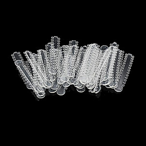 Angzhili Transparent Dental Orthodontic Ligature Ties for Braces Rubber Bands Braces O Rings for Bracket 1040 Pcs