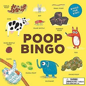 Laurence King Poop Bingo: A Hilarious and Fascinating Educational Game for Kids!