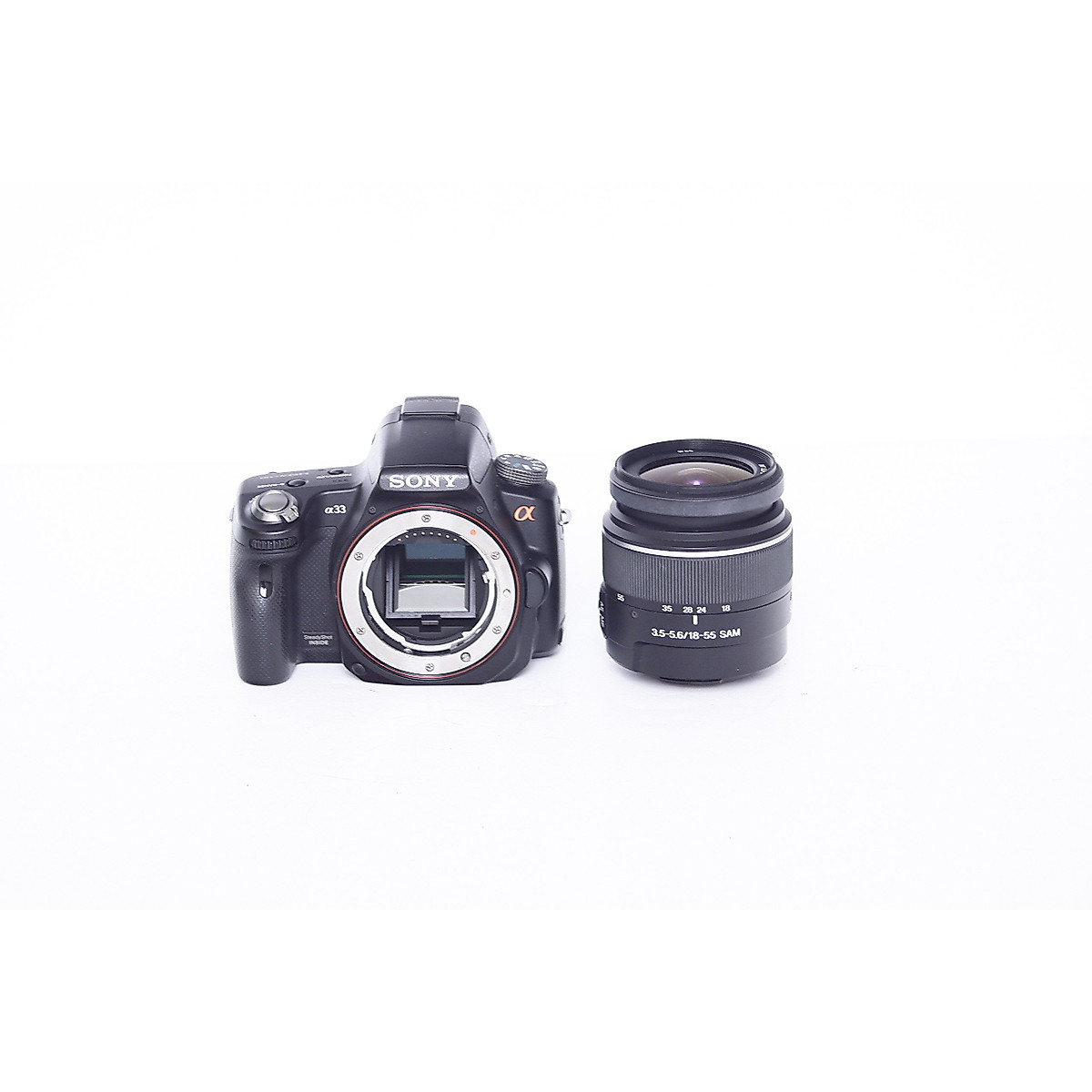 Sony Alpha SLT-A33 Digital Camera with Translucent Mirror Technology and 3D Sweep Panorama (Camera Body only) (Black)