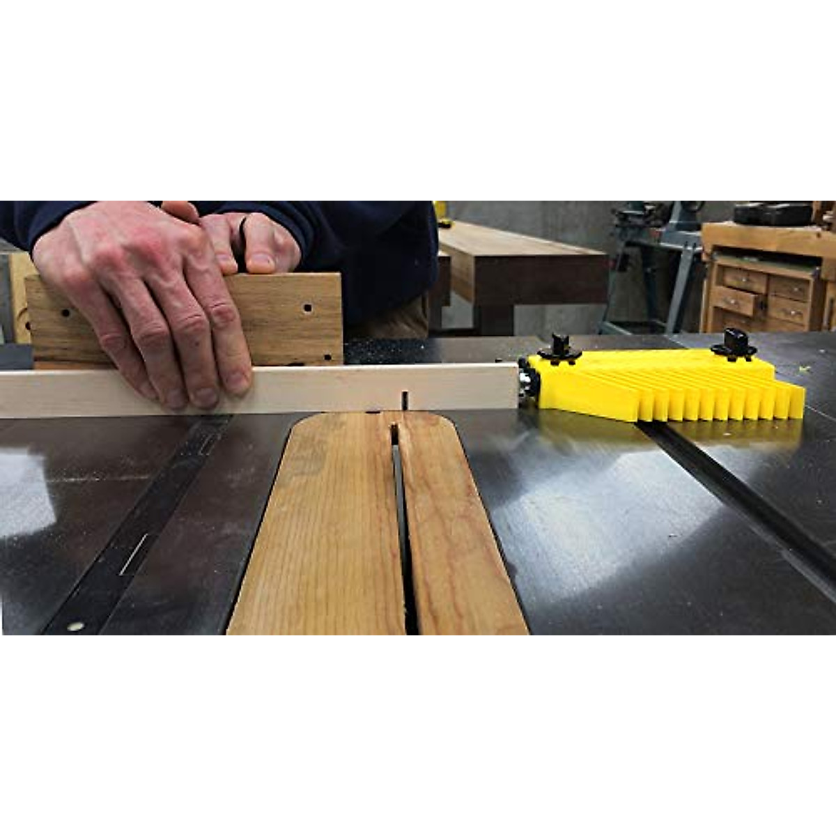 Magswitch - 8110015 Table Featherboard Universal Model, Yellow