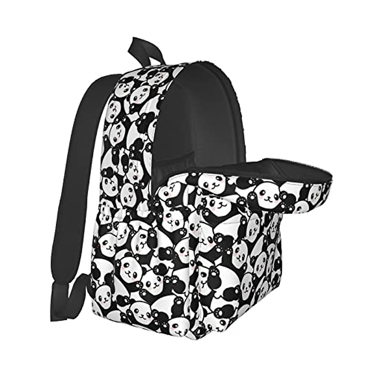 acmrueks Panda Backpack Lightweight Backpack for Boys and Girls Large Backpack for Man and Woman, One Size