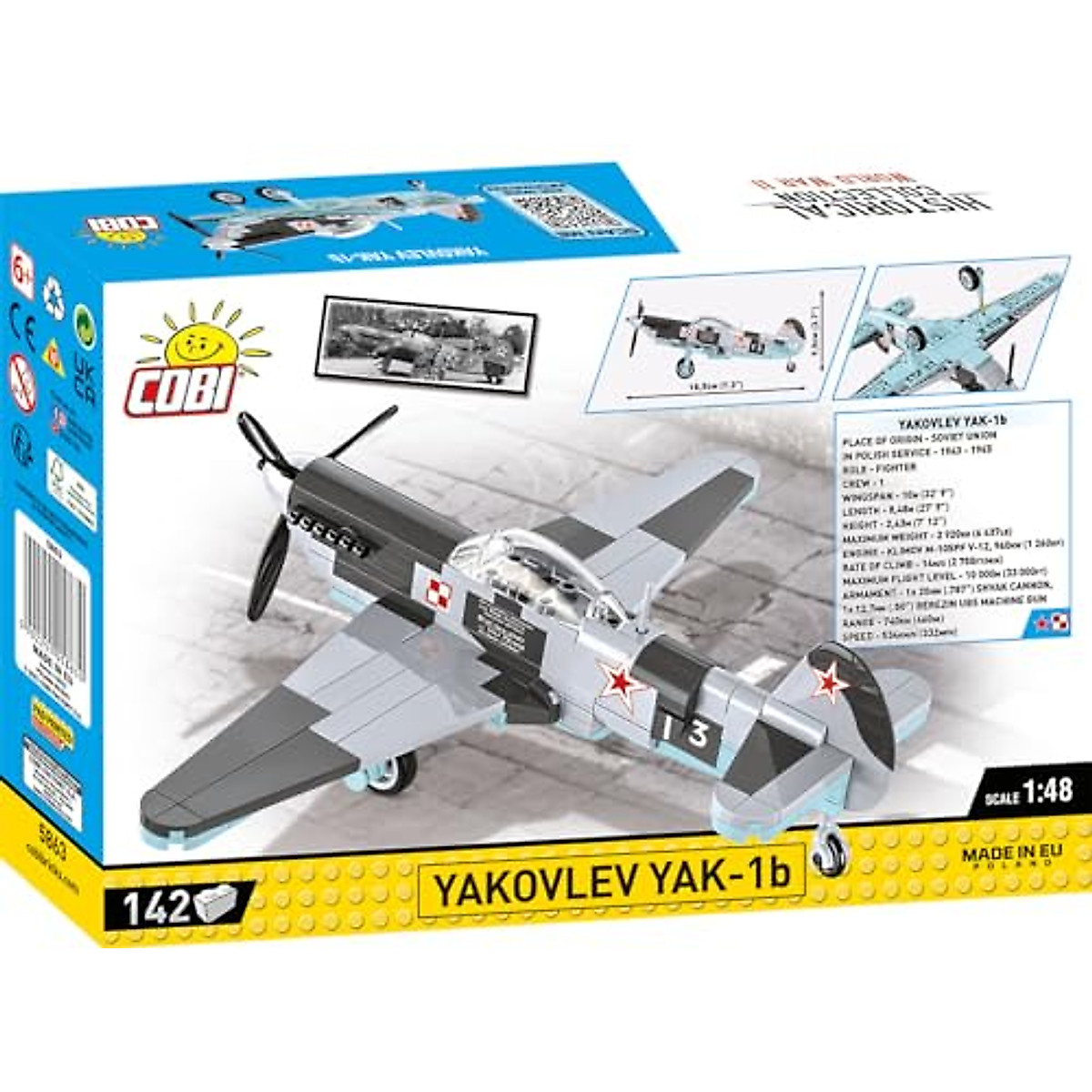 COBI Historical Collection WWII Yakovlev Yak-1b