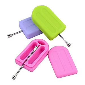 TZY 6ml (6Pcs) Silicone Container For Wax Non-Stick Food Grade Small Popsicle Silicone Jars Multi Use Silicone Storage Containers