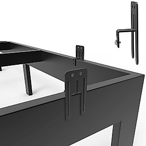 ZhouDaShu 6 PCS Non Slip Mattress Gripper, Mattress Slide Stopper, Anti Slide Mattress Stopper, Mattress Retainer Bar for Bed Frames, Keep Mattress from Sliding(0.47 Inch(1.2cm))