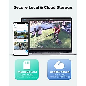 REOLINK Cellular Security Camera Wireless Outdoor, 4G LTE No WiFi Needed, 2K HD with Person/Vehicle Smart Detection & Playback, Rechargeable Battery Powered, Time Lapse, Two-Way Talk, Go Plus