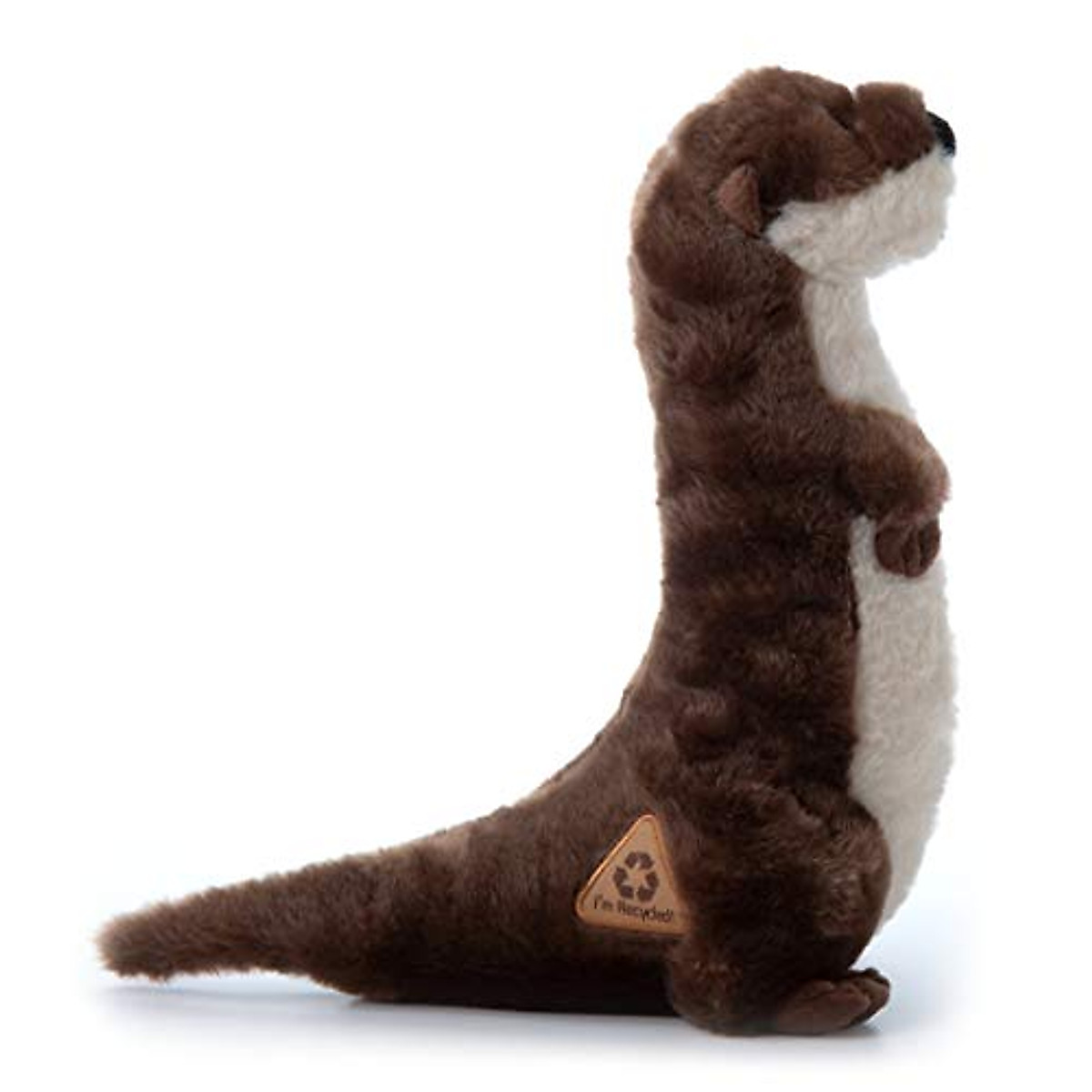 The Petting Zoo River Otter Stuffed Animal Standing, Gifts for Kids, Wild Onez Zoo Animals, River Otter Plush Toy Standing 14 inches