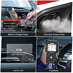 Toyota Code Reader, Toyota OBD2 Scanner, ANCEL TD700 JOBD Lexus Scion All System Transmission Fluid Temperature TPMS Relearn ABS Engine Car Diagnostic Scan Tool for Prius Tacoma Camry Corolla Tundra