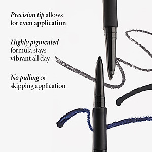 LAURA GELLER NEW YORK INKcredible Gel Eyeliner - Blackbird - Waterproof Smudge-proof Eyeliner Pencil - Built in Sharpener