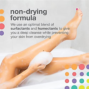 Touch Keratosis Pilaris Exfoliating Body Wash Cleanser - KP Treatment with 15% Glycolic Acid, Aloe Vera, & Hyaluronic Acid - Smooths Rough & Bumpy Skin - Gets Rid Of Redness, 8 Ounce