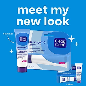 Clean & Clear Persa-Gel 10 Acne Gel, 10% Benzoyl Peroxide, 1 fl. oz