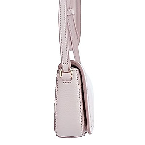 Marc Jacobs H107L0FA21-696 Peach Whip With Gold Hardware Women's Groove Leather Mini Crossbody Bag