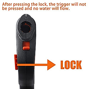 FIXFANS Pressure Washer Gun, Compatible with Some Portland Husky Black Decker Ford Pulsar Shopforce Taskforce Powerwasher Taskmaster Electric Pressure Washers, Replacement Power Washer Gun 2000 PSI