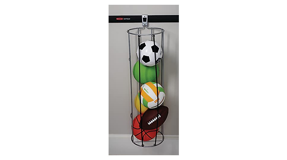 Rubbermaid FastTrack Vertical Ball Rack - Garage Storage