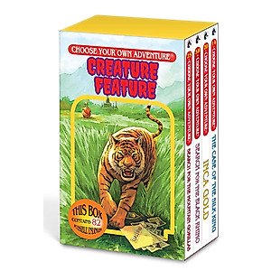 Choose Your Own Adventure 4-Book Boxed Set Creature Feature Box (The Case of the Silk King, Inca Gold, Search for the Black Rhino, Search for the Mountain Gorillas)