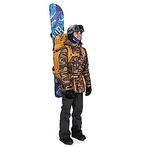 Osprey Soelden 42L Men's Ski and Snowboard Backpack, Black