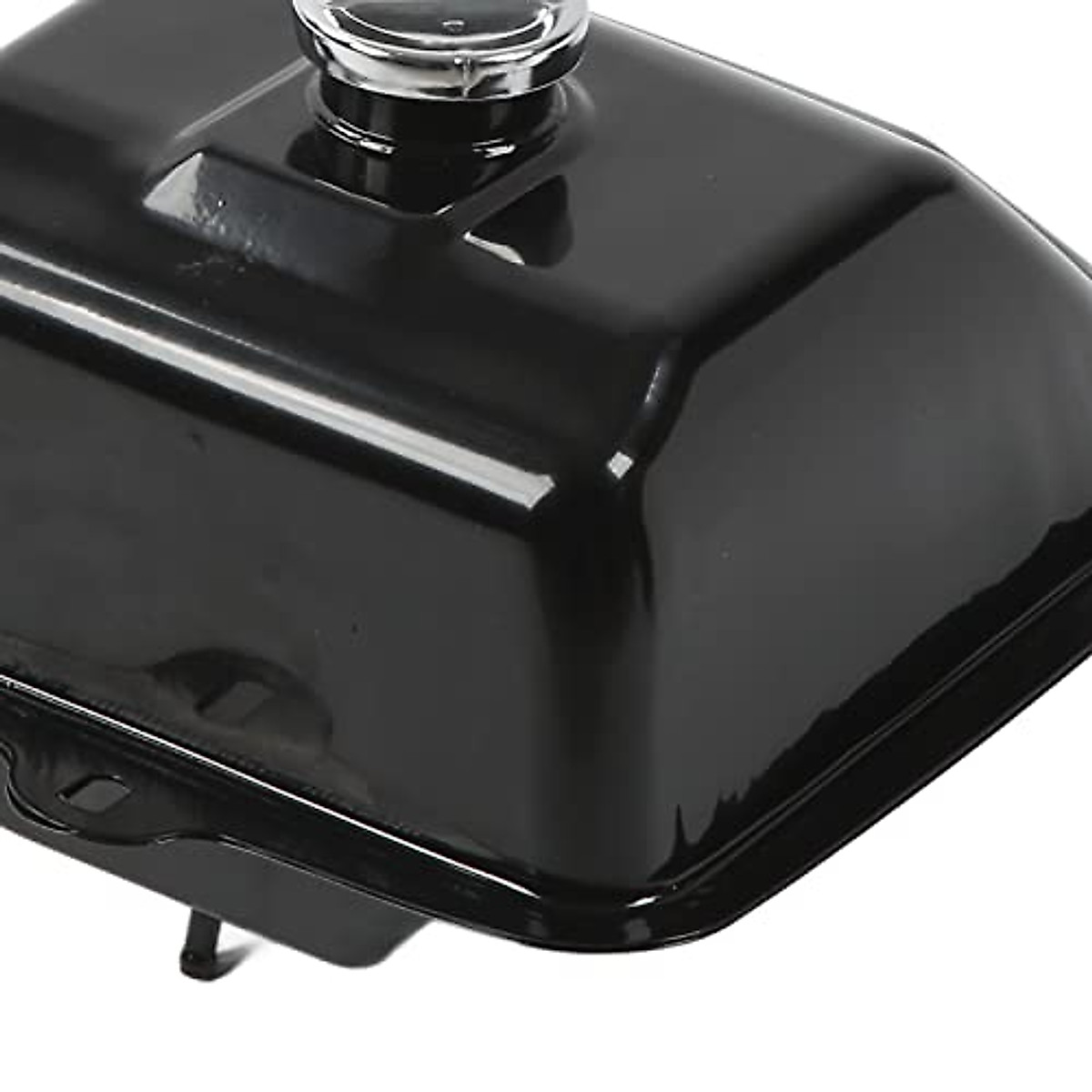 ATV Fuel Tank with Cap, ATV Metal Gas Tank with Cap No Oil Leakage for 150cc 200cc 250cc ATV Quad 4 Wheeler Fuel Tank