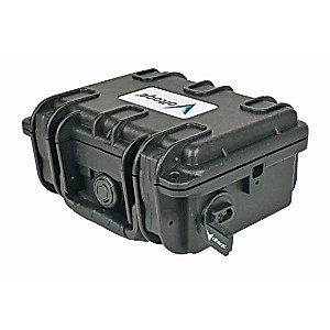 Voltage Waterproof Battery Box Enclosure with SAE Connector for 12V 9ah, 12V 8ah or Lithium 12V 10ah Batteries Kayak Fishfinder, GPS, Lighting and Outdoor Solar Systems (Single SAE Connector)