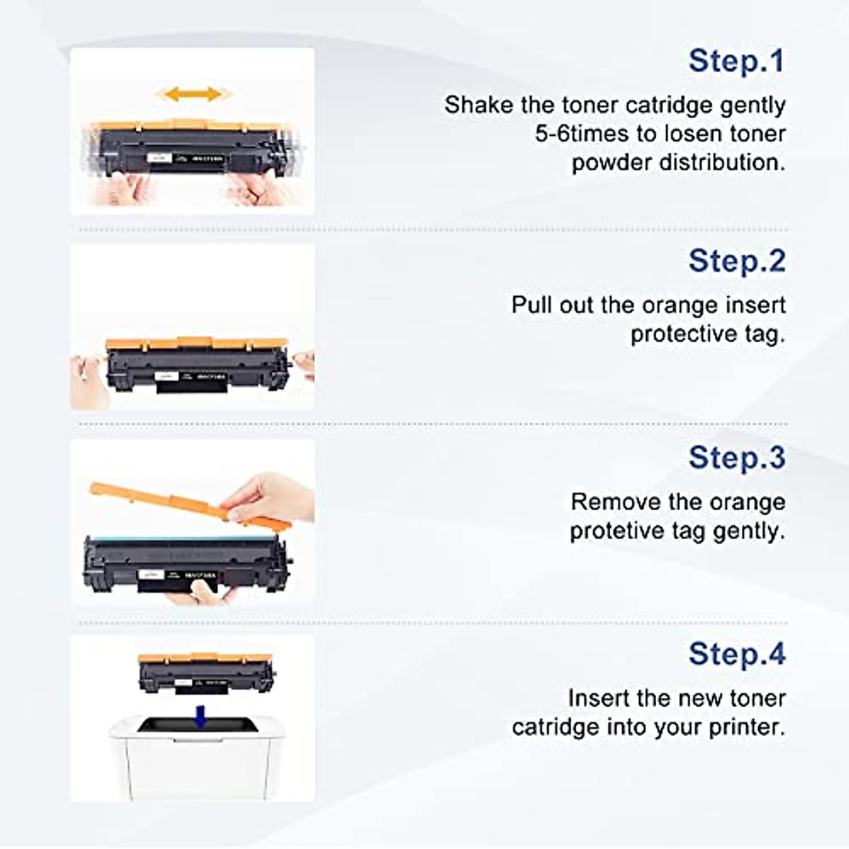 RGiNK Compatible Toner Cartridge Replacement for HP 48a Toner Cartridge Black for CF248A with HP Laserjet Pro M15w M29w M28w M15a M16a M16w MFP M29a M29w M30w M31w Printer (2 Pack)