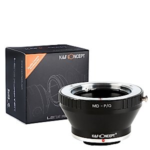 K&F Concept Lens Mount Adapter Compatible with SR/MD/MC Lens to Q PQ P/Q Q-S1 Q10 Q7 Mirrorless Camera