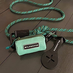 Wilderdog Dog Poop Bag Holder - Seafoam