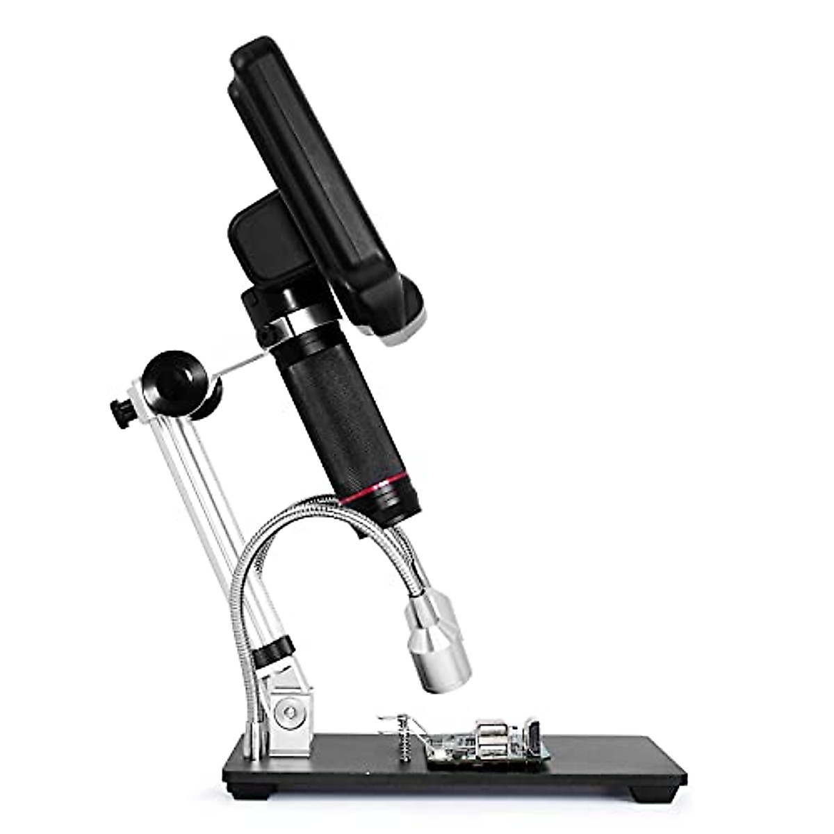 Andonstar AD407 1080P 3D HDMI 4MP Soldering Digital Microscope with 7-inch HD LCD Display and 270X Magnification Portable Tool for PCB Phone Repair, DIY Electronics and SMD/SMT/BGA