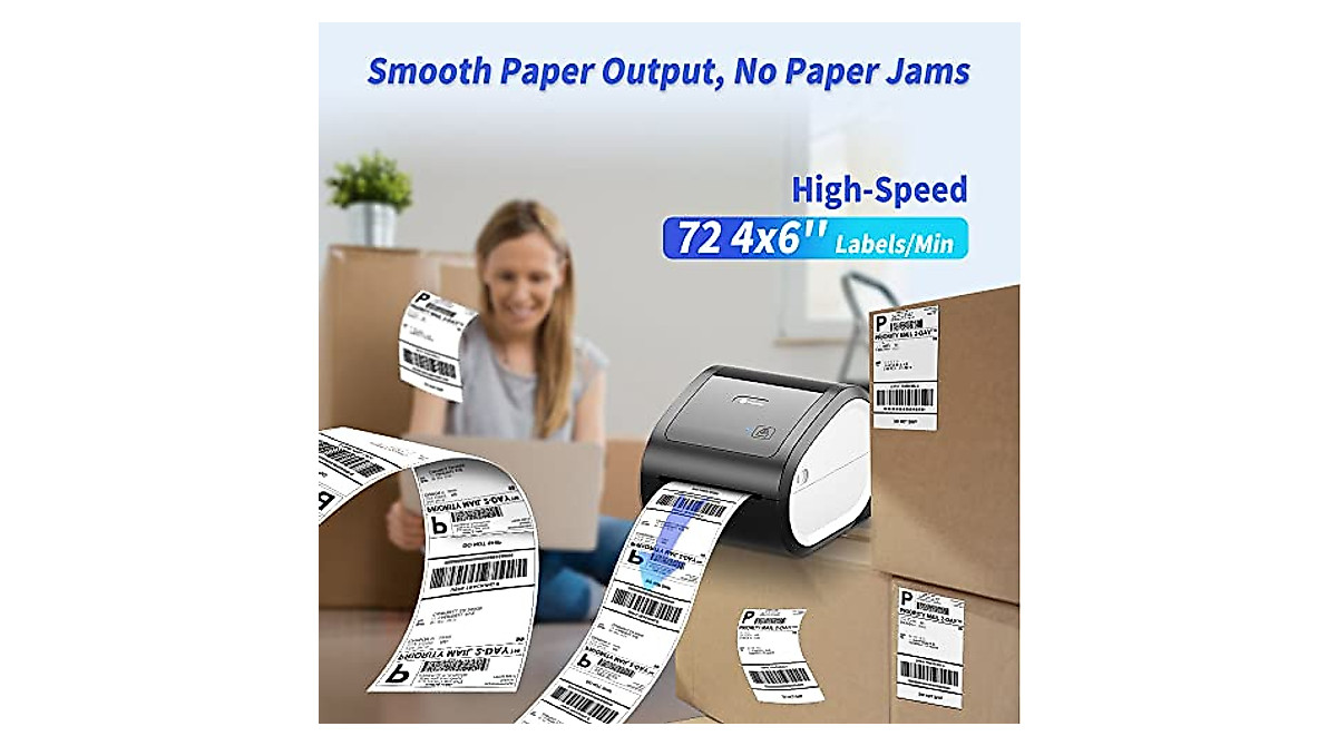 Phomemo D520 Label Printer - Fast, Reliable Thermal Shipping Labels