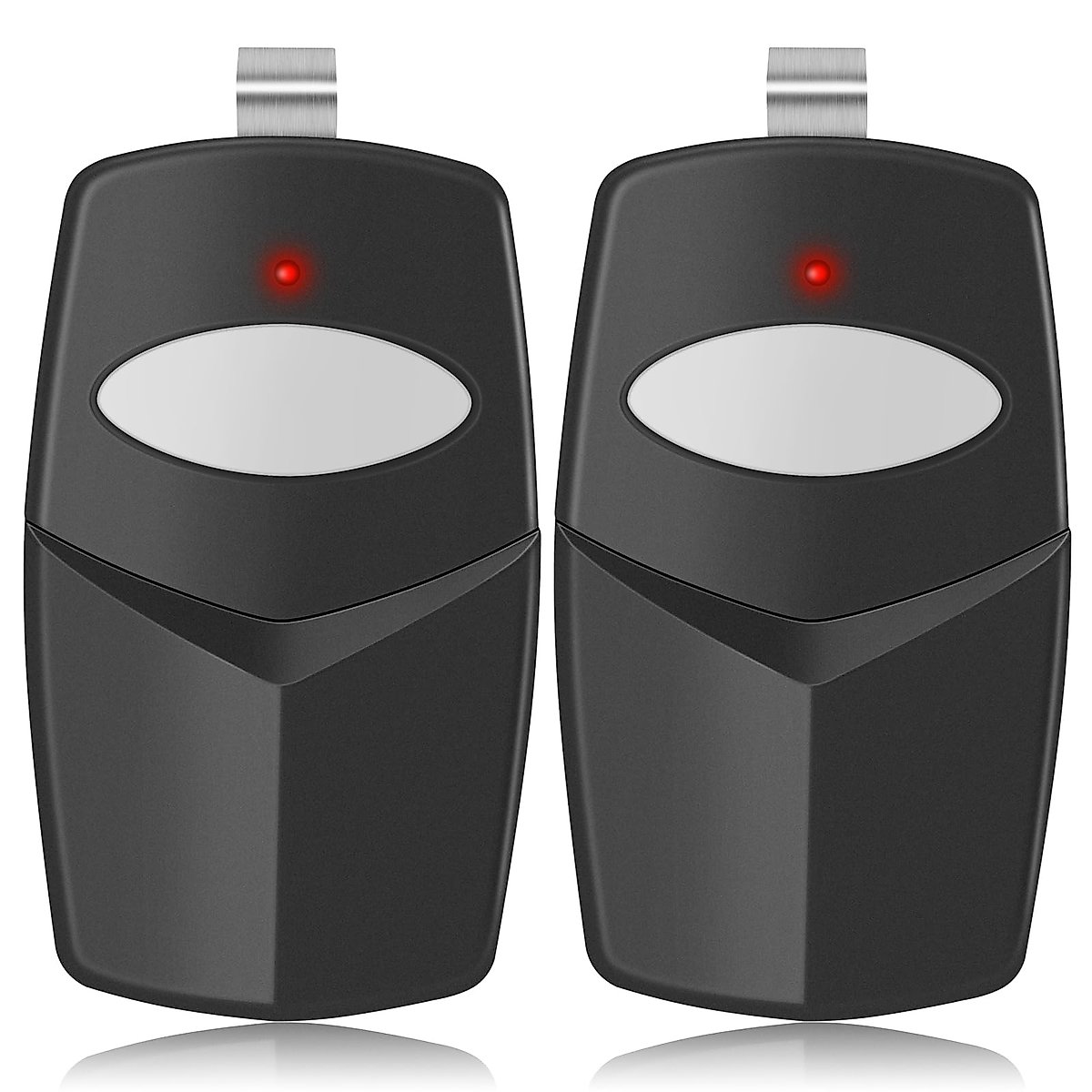 Garage Gate Door Opener Remote Transmitter,Replacement for Linear Multicode 3089 MCS308911,10 Dip Switch,Visor Clip,300mhz,2 Pack