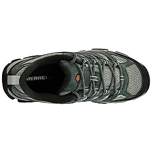 Merrell Moab 3 Shoes for Women - Breathable Leather, Mesh Upper, and Classic Lace-Up Closure Shoes Laurel 8 M