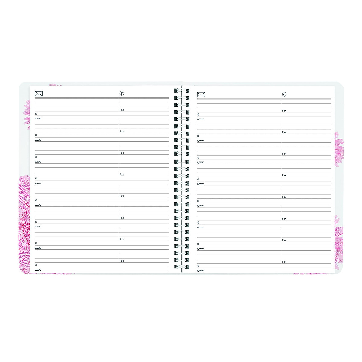 Brownline 2023 Pink Essential Monthly Planner, 14 Months, December 2022 to January 2024, Twin-Wire Binding, 8.875" x 7.125", Pink Daisy (CB1200G.05-23)