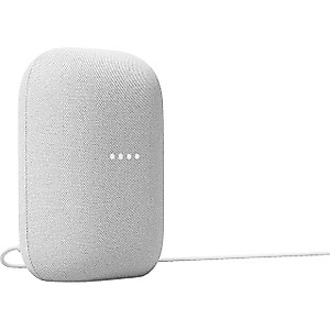 Google Audio Bluetooth Speaker with Keychain LED - Wireless Music Streaming - Chalk