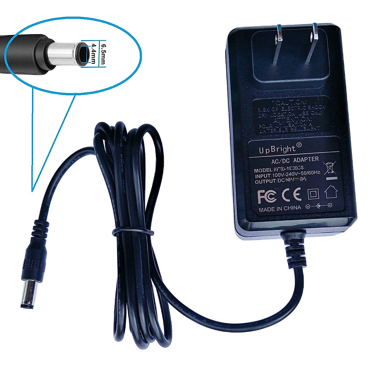 UpBright 14V AC/DC Adapter Compatible with Samsung S27E390H S27E360H S22E310H S22B300B S22B300H S24E390HL.E S20B300B S20B350H S23B300B S23B350H S24B150BL S24B240BL S24C300HL LED Monitor 14VDC Charger