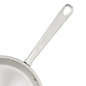 AmazonCommercial Tri-Ply Stainless Steel Fry Pan, 8 Inch