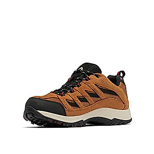 Columbia Men's Crestwood Waterproof, Elk/Black, 17