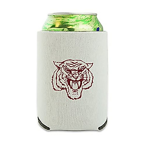 Morehouse College Secondary Logo Can Cooler - Drink Sleeve Hugger Collapsible Insulator - Beverage Insulated Holder