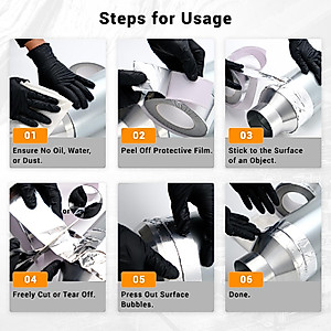 PowerScale Aluminum,Tape 2 inch x (66 Feet 22YD) 3.9 Mil,High Temperature Aluminum Foil Tape,Duct Tape for HVAC, Metal Repair, Cold Air Ductwork,Sealing,Patching,Reflective Foil Tape, Silver