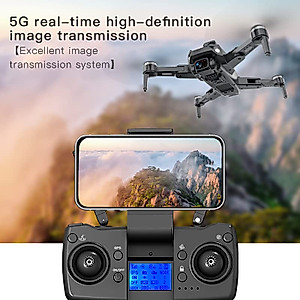 L900 Pro Se Max 4K HD Camera Drone with Laser Obstacle Avoidance, Easy GPS Quadcopter for Beginner, Brushless Motor, 5GHz Transmission, Auto Return Home, Follow Me &Anti-shake Cam (Black /2 Battery/ Storage Bag)