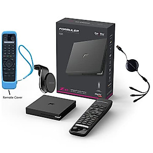 Formuler Z10 Android 10 Dual Band 5G LAN 2GB Ram 8GB ROM 4K |Bonus Magnetic Car Mount |Bonus Silicone Case Cover for Remote Control|3 in 1 Charger